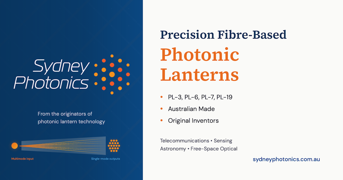 Sydney Photonics | Buy Fibre-Based Photonic Lanterns